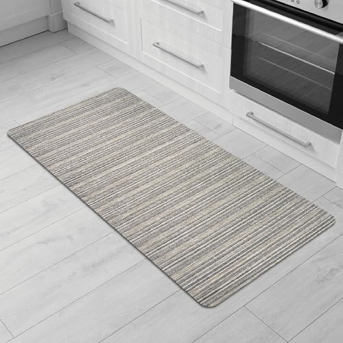 Comart, Manhattan Rug for Kitchen and Hallway - Multi-Purpose PVC Woven ...