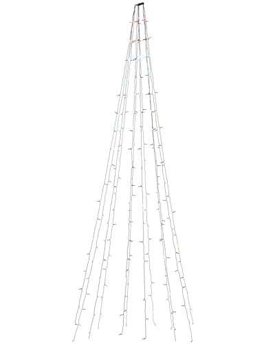 240 Multi-Coloured LED Christmas Tree Light String by Amazon | ufurnish.com