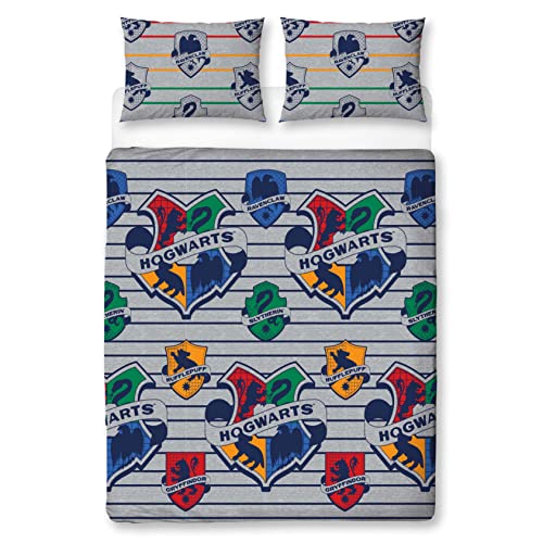 Character World Harry Potter Official Hogwarts Brave Design Double ...