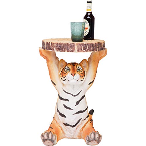 Kare Design Side Table Animal Tiger, Brown, Orange, Animal Motif, Gift ...