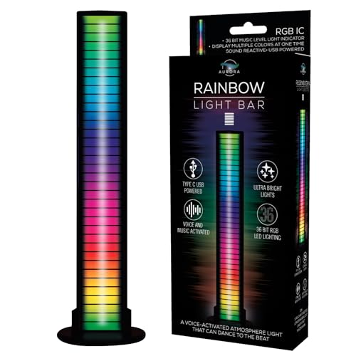 Funtime Gifts Rainbow Lightbar: Transform Your Space with Music-Synced ...