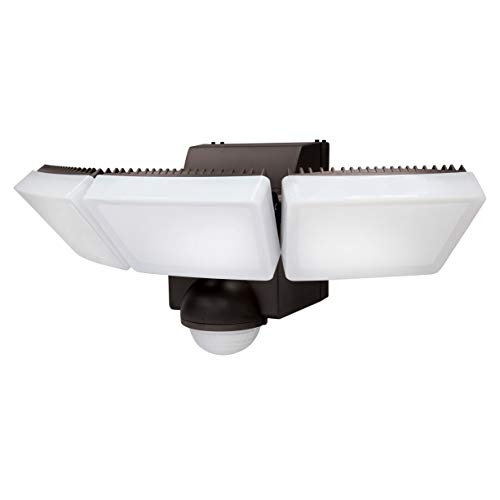 Black IQ Triple Spot PIR Battery Operated Security Light - Outdoor ...