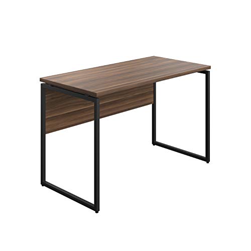 Office Hippo Narrow Walnut Desk for Small Spaces, 120 x 60 x 76 cm by ...