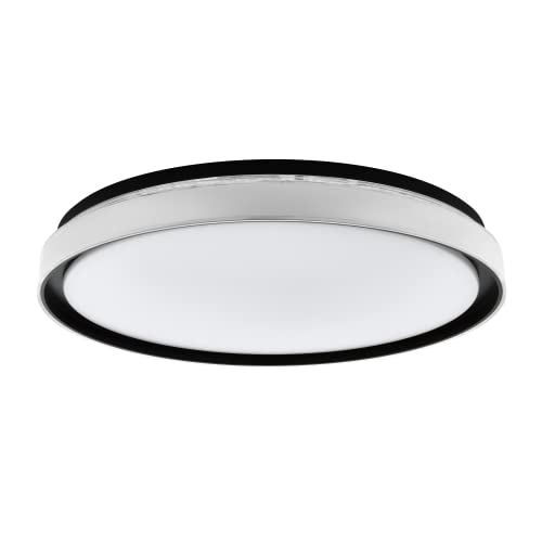 Eglo LED Flush Ceiling Light Seluci, dimmable Lighting with Remote ...