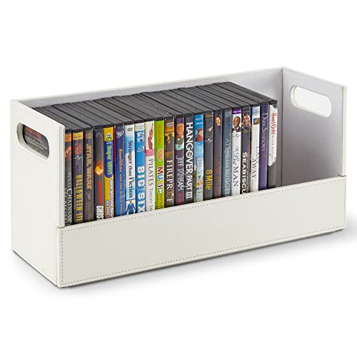Stock Your Home DVD Storage Box, Movie Shelf Organizer for Blu-Ray ...