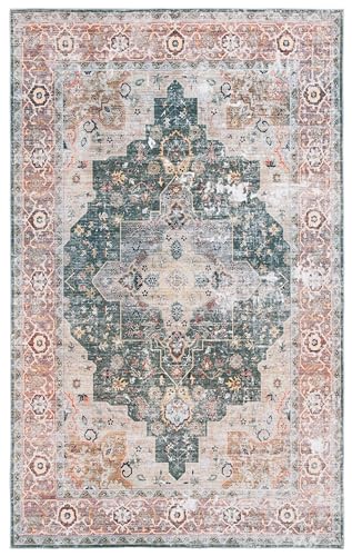 Safavieh Distressed Rug Optimal for High Traffic Areas, Machine ...