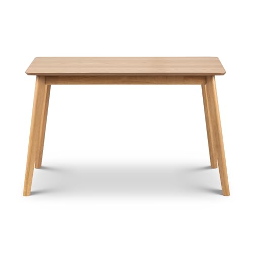 Julian Bowen Boden Rectangular Table - Oak Dining Tables by Amazon | ufurnish.com