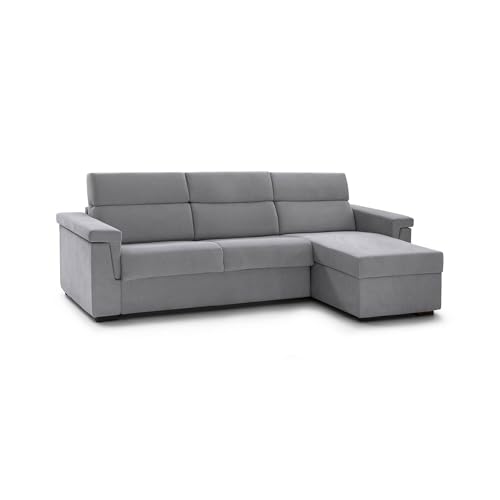 Talamo Italia - Sofa bed with peninsula Zara, Convertible corner sofa ...