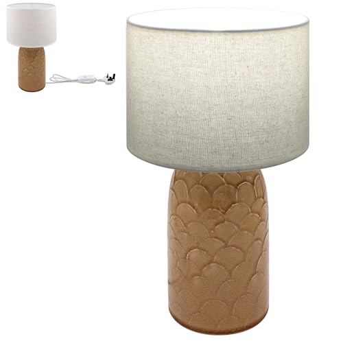 Lesser & Pavey Table Lamp with Shade for Home Decor & Living Room ...