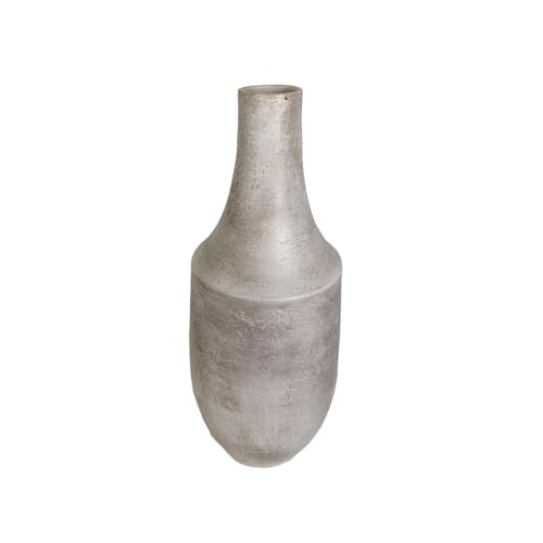Alexandra House Living Vase Grey Ceramic 26 x 50 x 24 cm by Amazon ...
