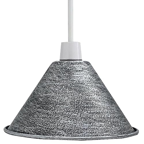 LEDSone Modern Industrial Metal Ceiling Light Shad Easy Fit Pendant ...