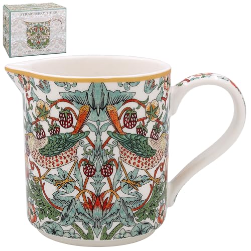 The Leonardo Collection William Morris Strawberry Thief Jug for Kitchen ...