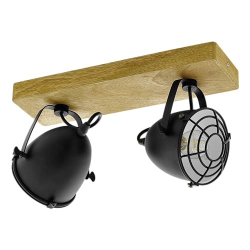 Eglo Ceiling Light Fitting Gatebeck, Industrial Ceiling lamp Living ...