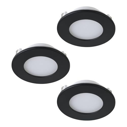Eglo Connect.z Set of 3 Smart Home LED Bathroom spotlights Fueva-Z ...