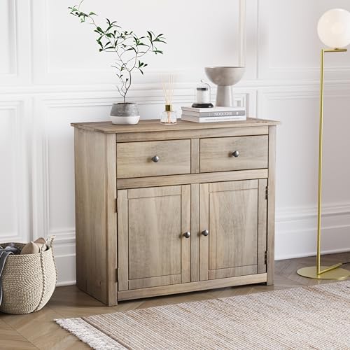 Vida Designs Panama Sideboard 2 Door 2 Drawer Solid Pine Living Room ...