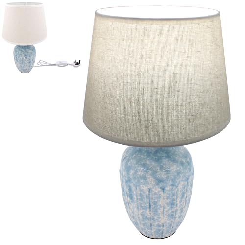 Lesser & Pavey Table Lamp with Shade for Home Decor & Living Room ...