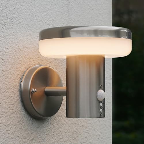 NBHANYUAN Lighting Outdoor Wall Light with Motion Sensor,Outside Light ...