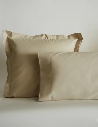 Sancarlos Combicolor Cushion Cover, Stone Colour, 100% Cotton Percale ...