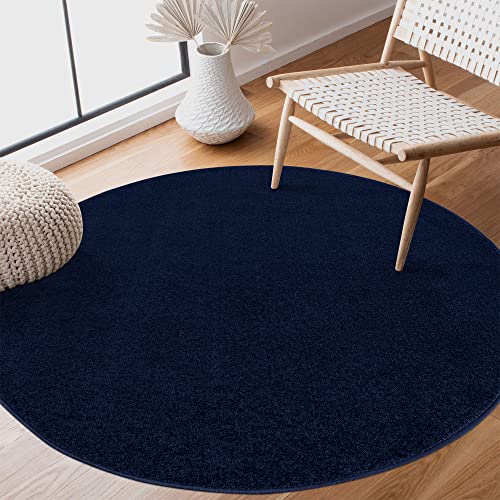 SANAT Short Pile Living Room Rug - Plain Modern Rugs for Bedroom, Study ...