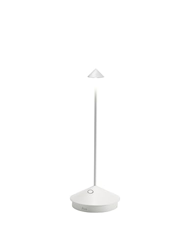 Zafferano, Pina Pro Lamp, Rechargeable Cordless Table Lamp with Touch ...