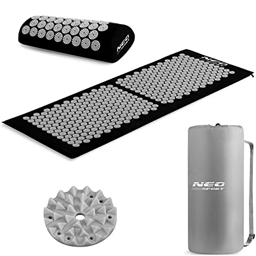 Acupressure mat with spikes Neo-Sport 190103 black-gray by Amazon ...