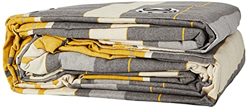 Fusion Two Curtain Panels, Cotton,Polyester, Ochre, W229cm (90) x ...