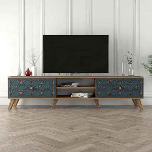 Dmora - Atlux TV Cabinet, Living Room Sideboard, Low Cabinet for TV ...