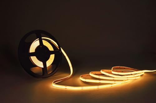 Lyyt 5 Metre LED Tape Kit with Seamless COB LEDs - One Continues Run of ...
