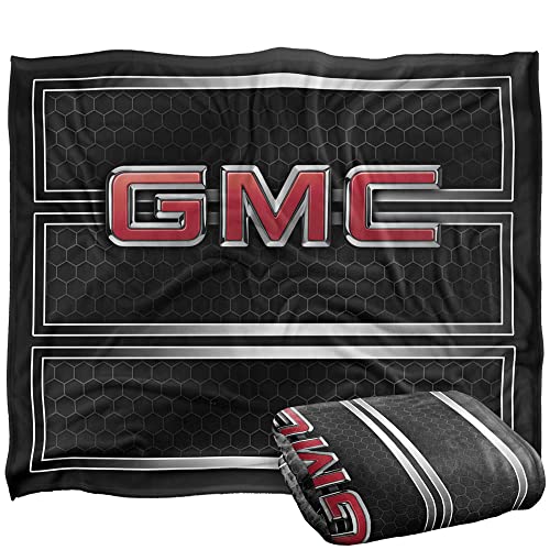 GMC Blanket, 152 x 127 cm Front Grill Silky Touch Super Soft Throw ...
