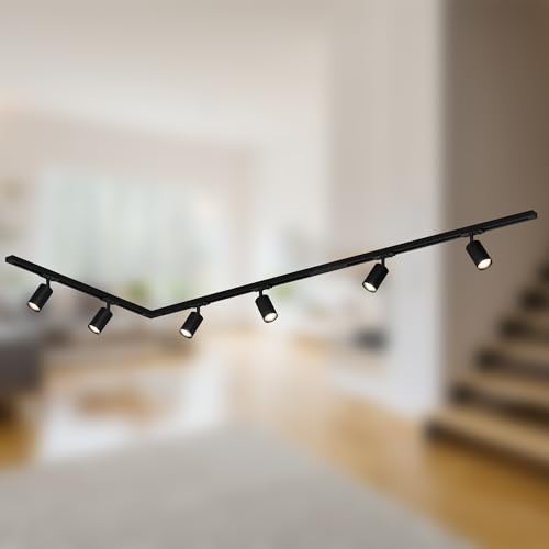 Briloner - Rail Rail System, Complete Set, 6X GU10 Adjustable ...