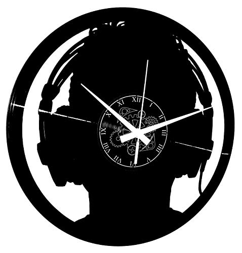 Instant Karma Clocks - DJ Headphones Wall Clock - Modern Music Lover ...