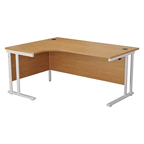 Office Hippo - L Shaped Office Desk 180 x 120cm. Large Corner Computer ...