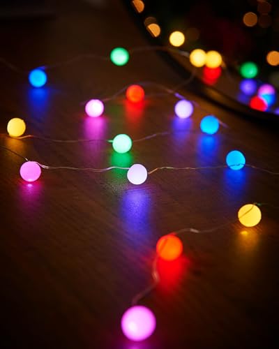 WeRChristmas 80 Pastel Micro LED Berry Lights by Amazon | ufurnish.com