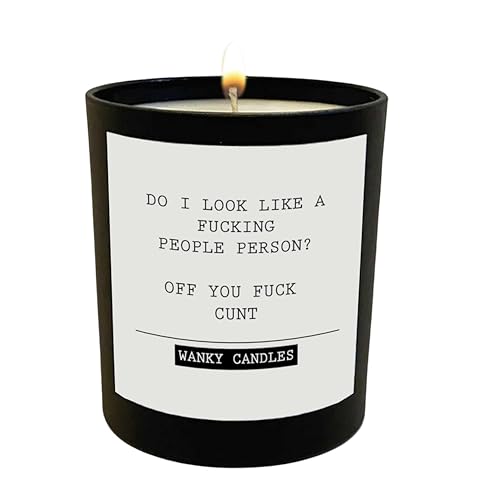 Wanky Candles Do I Look Like A People Person – Rude Pomegranate & Fig ...