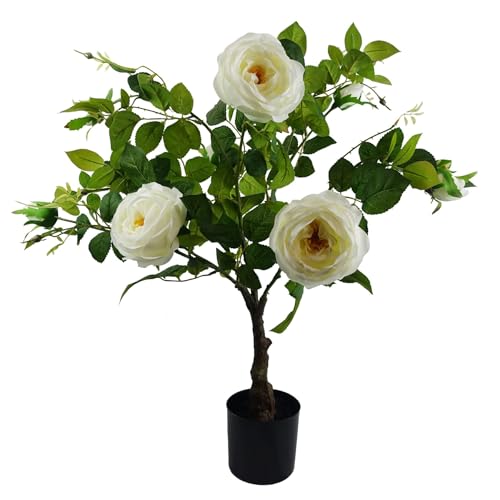 Leaf Design UK Realistic Artificial Flower Plant Tree by Amazon ...