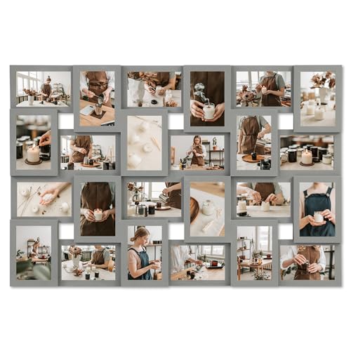 HELLO LAURA Picture Frames Collage Wall Decor - 24 Opening Collage ...