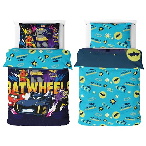 Character World Batwheels Official Single Duvet Cover Set - Bat Cars ...