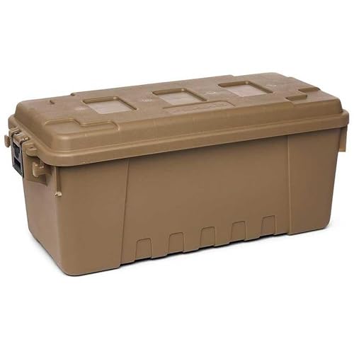 PLANO Sportsman's Trunk - Medium 64ltr,Desert Tan, Military-Grade ...
