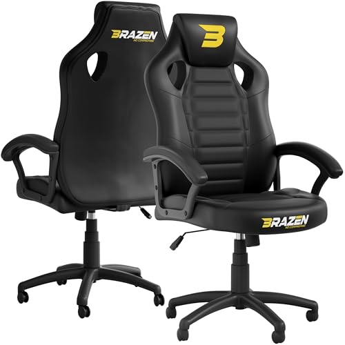 BraZen Salute PC Chair Gaming Chair for Adults Office Chair Computer ...