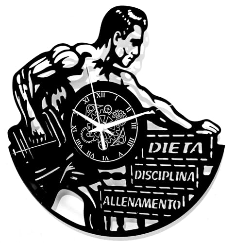 Instant Karma Clocks Wall Clock Workout Fitness Gym Bodybuilding, 33 ...