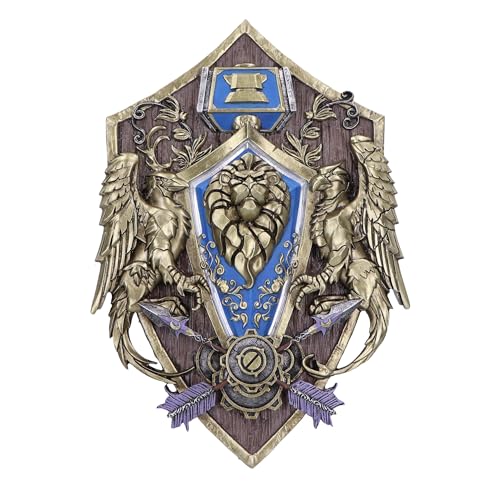 Nemesis Now World of Warcraft Alliance Wall Plaque 30cm, Blue, Official ...