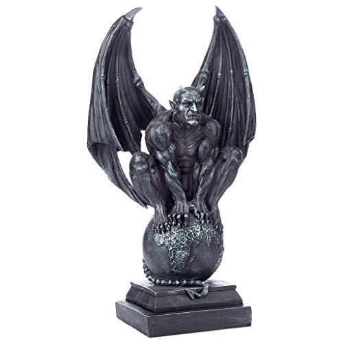 Design Toscano Gargoyle Statue, polyresin, Greystone, One Size by ...