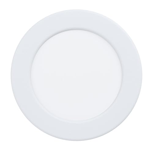 Eglo LED Recessed Spotlight Fueva 5, Ø 11.7 cm, LED Spot with Steel ...