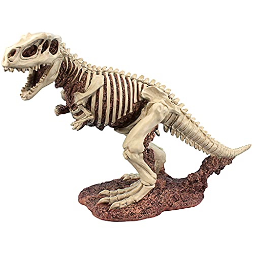 Design Toscano Bad to the Bone, Jurassic T-Rex Raptor Dinosaur Statue ...