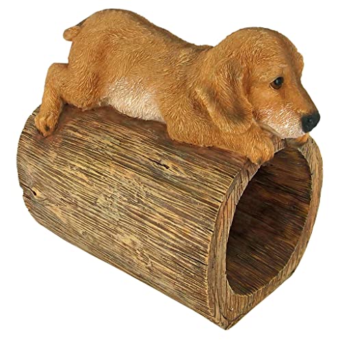 Design Toscano Golden Retriever Puppy Dog Gutter Guardian Downspout ...