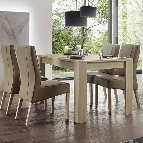 Dmora - Corbara Extending Table, Console Table with Extensions, Multi ...