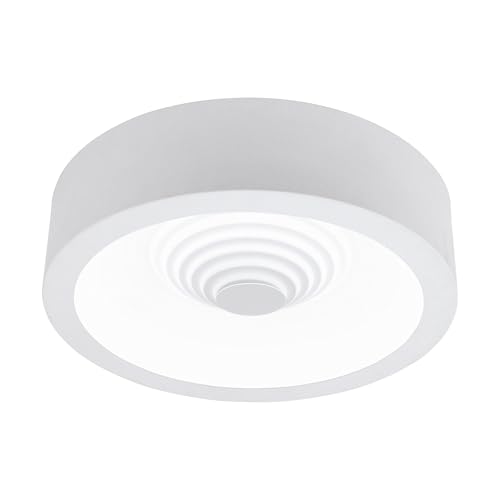 EGLO Leganes LED Ceiling Light, 1 Bulb Ceiling Light, Dimmable, Living ...