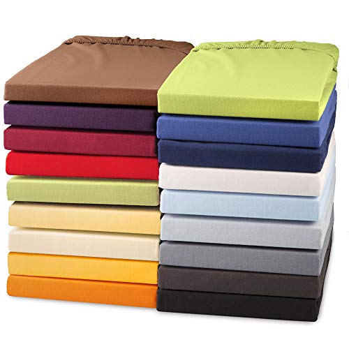 CelinaTex Perla Box Spring Bed Water Bed Topper Fitted Sheet 140 x 200 ...