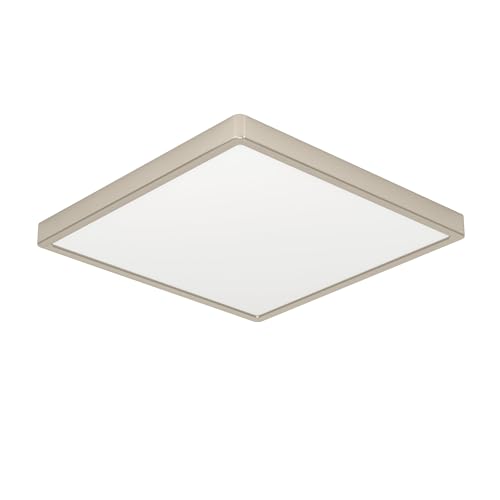 Eglo LED Ceiling Light Fitting Fueva 6, Square Ceiling lamp, Flush ...