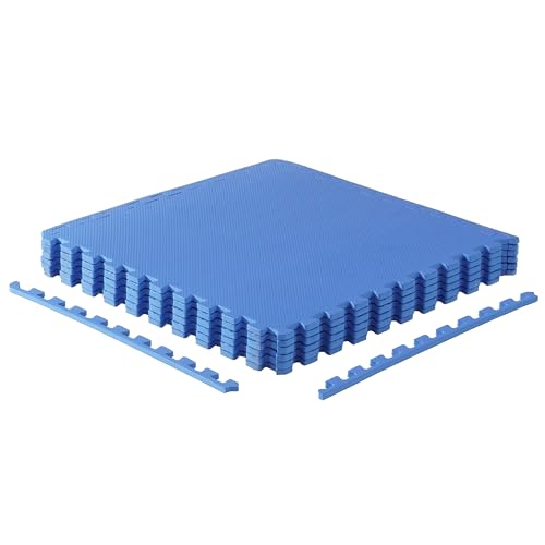 "CAP Barbell 1-Pack of Exercise Puzzle Mats 24""x24"" x 1/2"" T Pattern ...